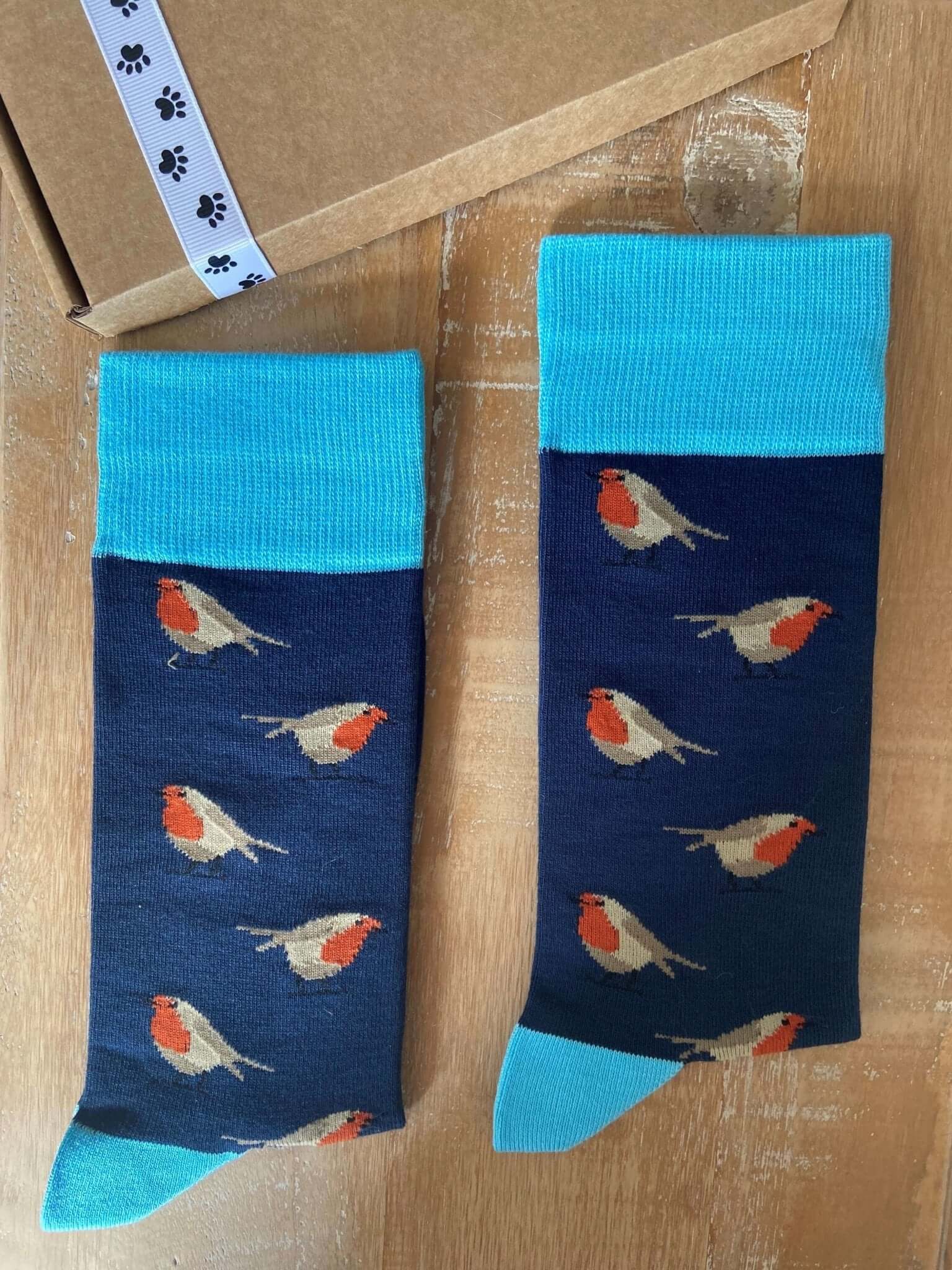 It's Pawfect Men's Robin Socks